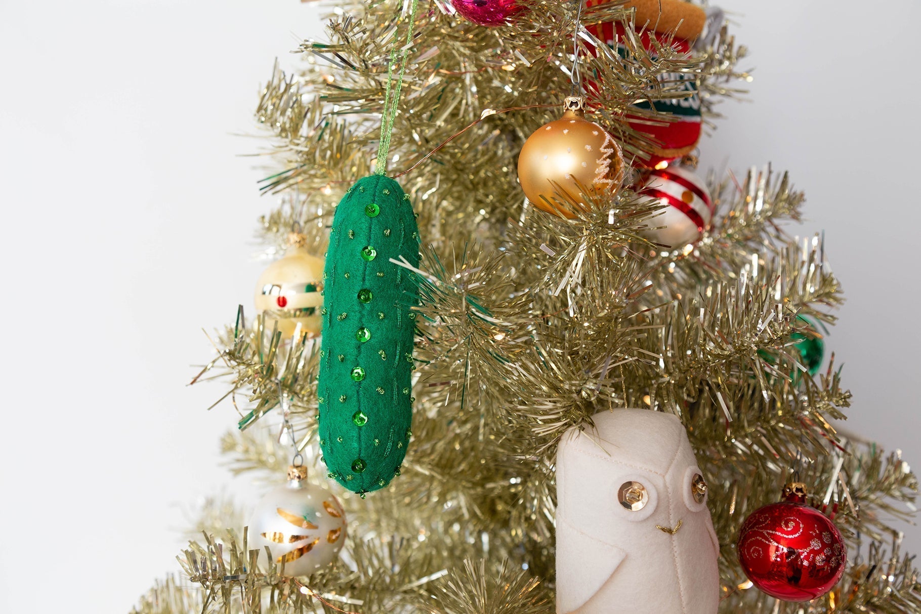 Christmas Pickle Holiday Ornament – Grainline Studio