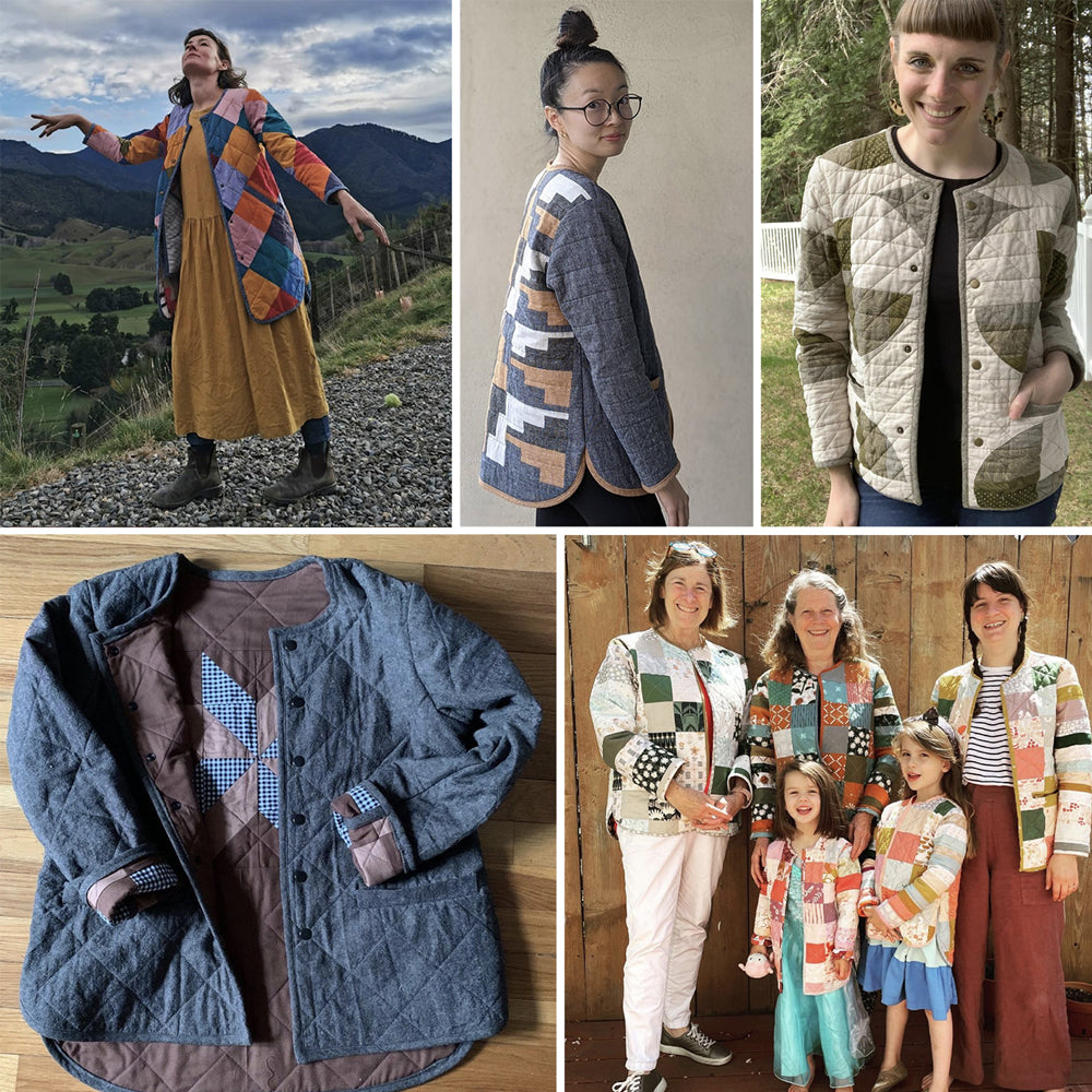 A Collection of Tamarack Jackets Made By You! – Grainline Studio