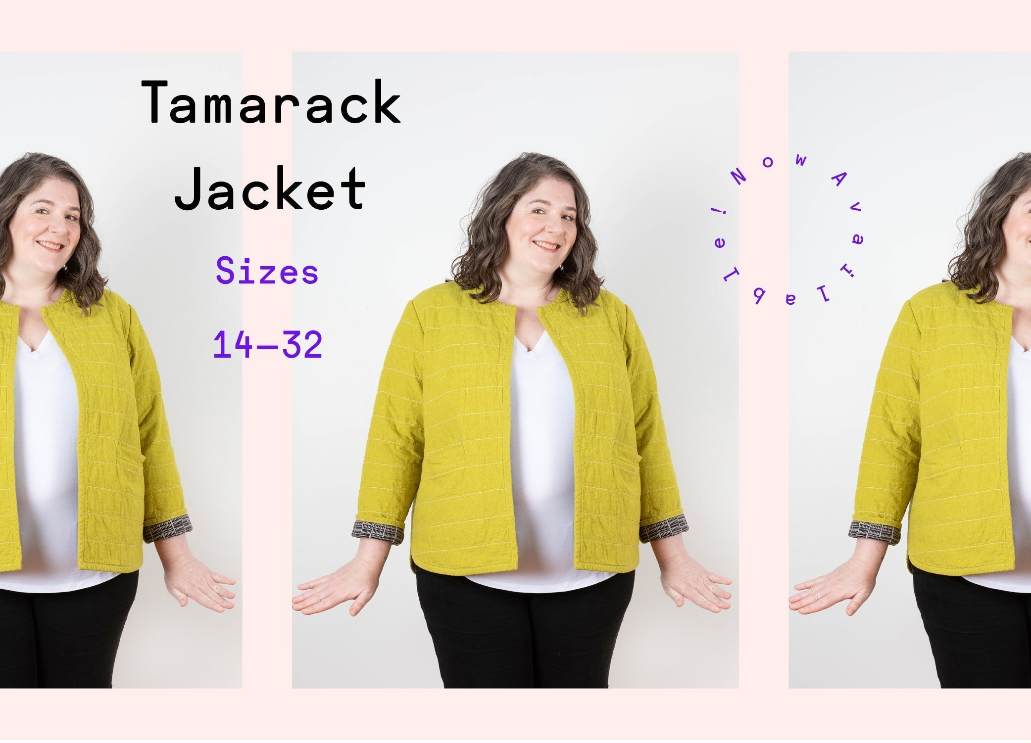 The Tamarack Jacket is Now Available Up To Size 32 – Grainline Studio